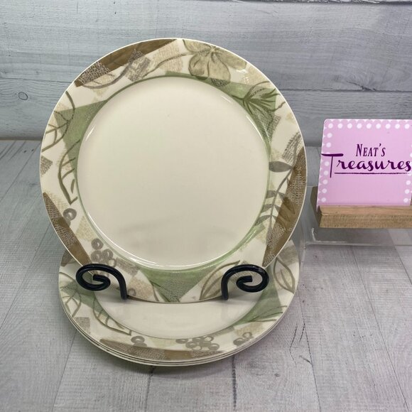 Corelle | Dining | Corelle Textured Leaves Break Resistance Floral ...